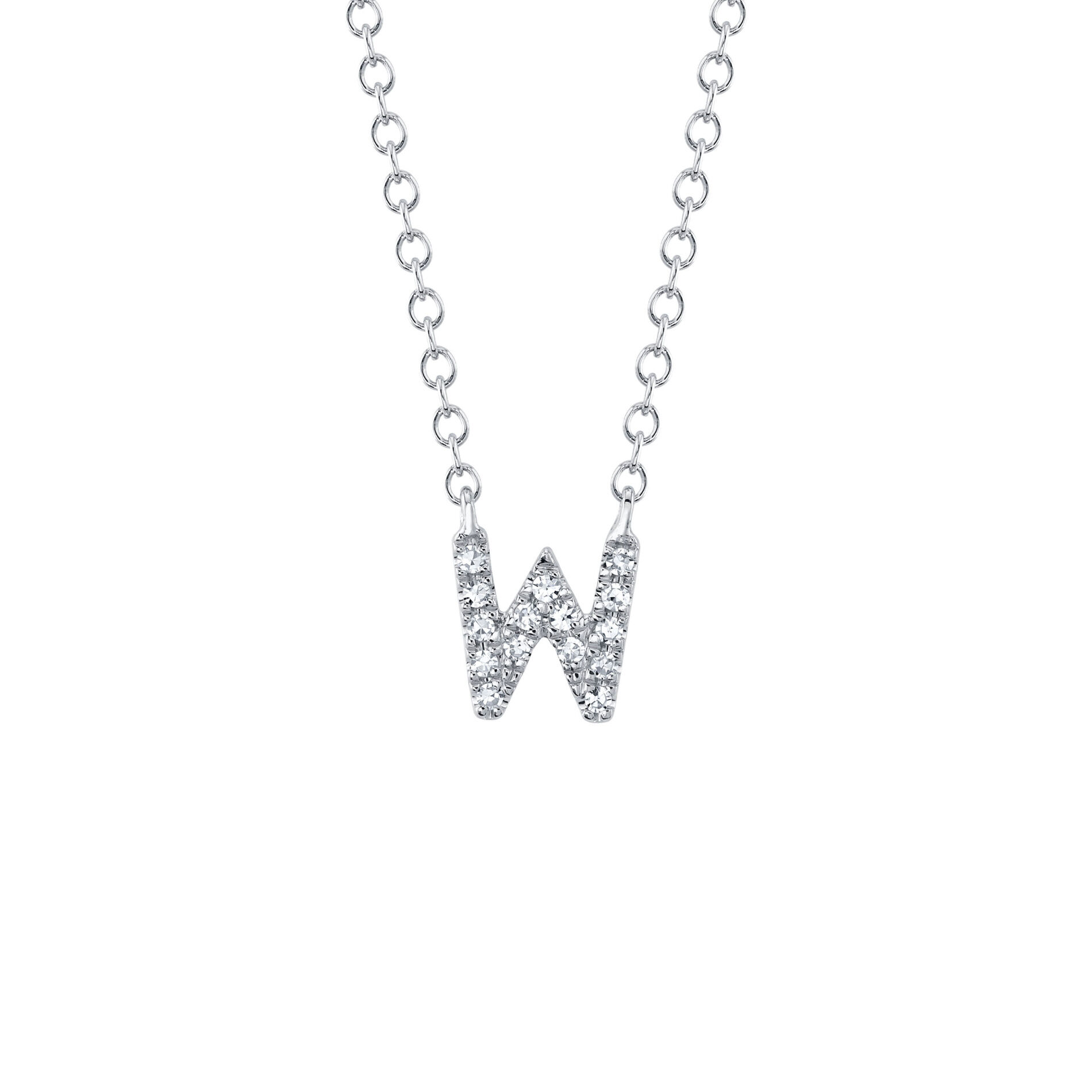 Letter w pendant store
